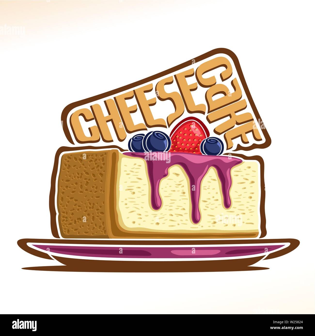 Cake logo hi-res stock photography and images - Alamy