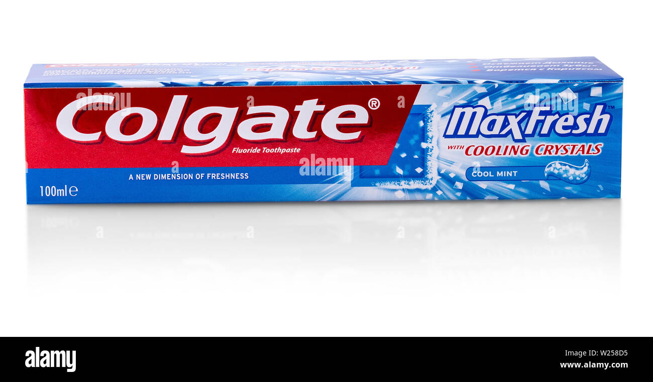 Colgate palmolive toothpaste Cut Out Stock Images & Pictures - Alamy