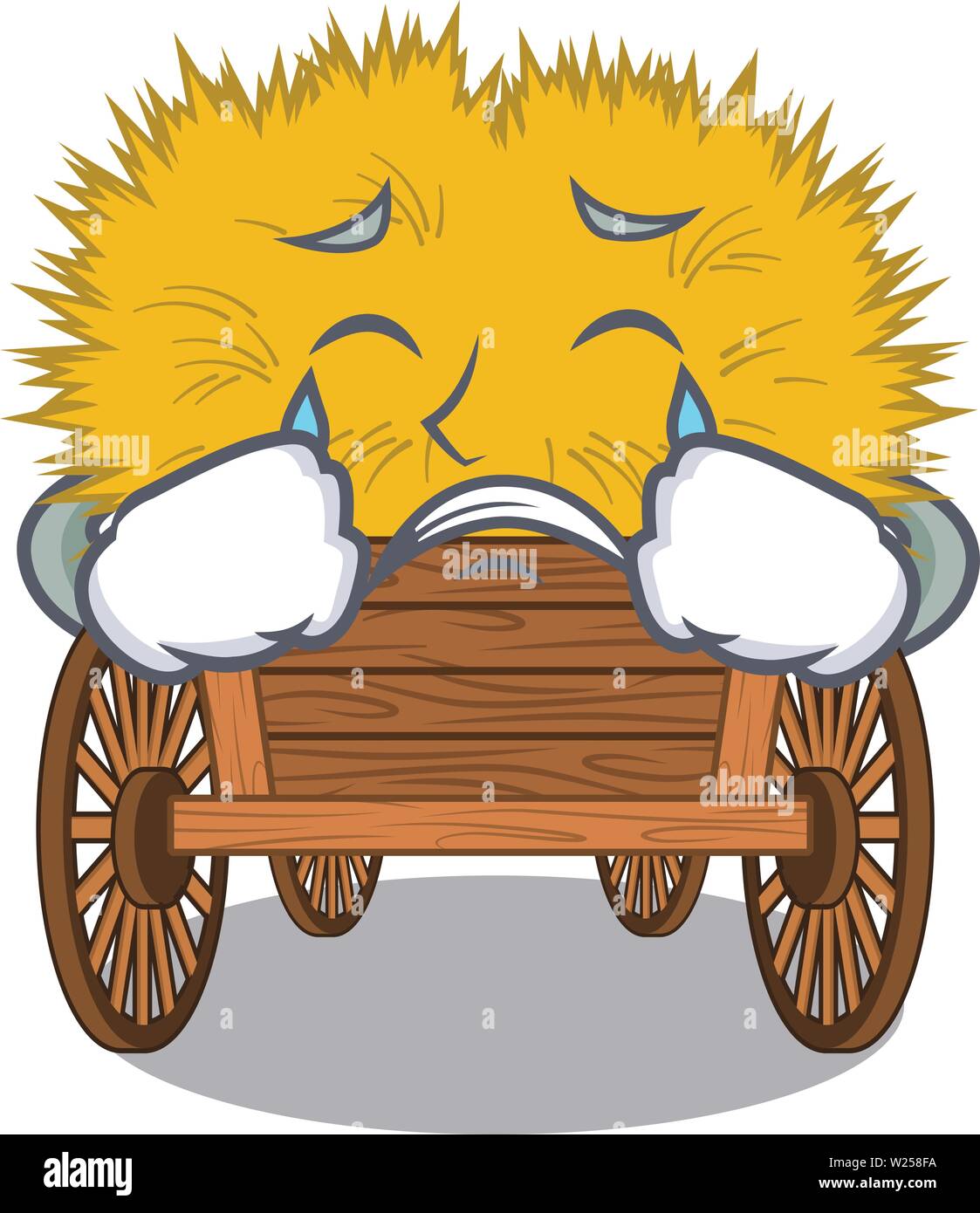 Crying cartoon hayride toy in a drawer Stock Vector Image & Art - Alamy