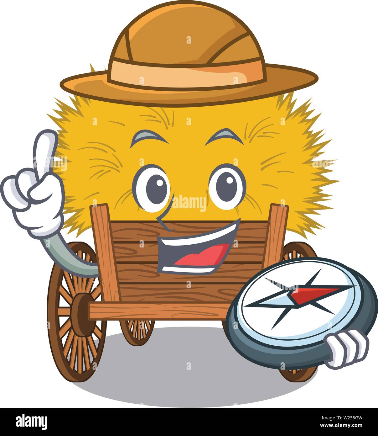 Explorer cartoon hayride toy in a drawer Stock Vector Image & Art - Alamy