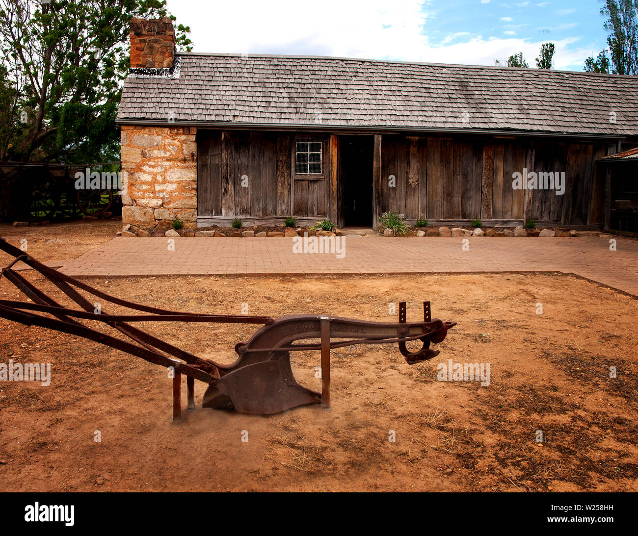 Early settlers hut hi-res stock photography and images - Alamy