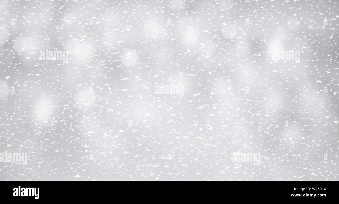 Snow on silver background.winter and christmas concept idea Stock Photo ...
