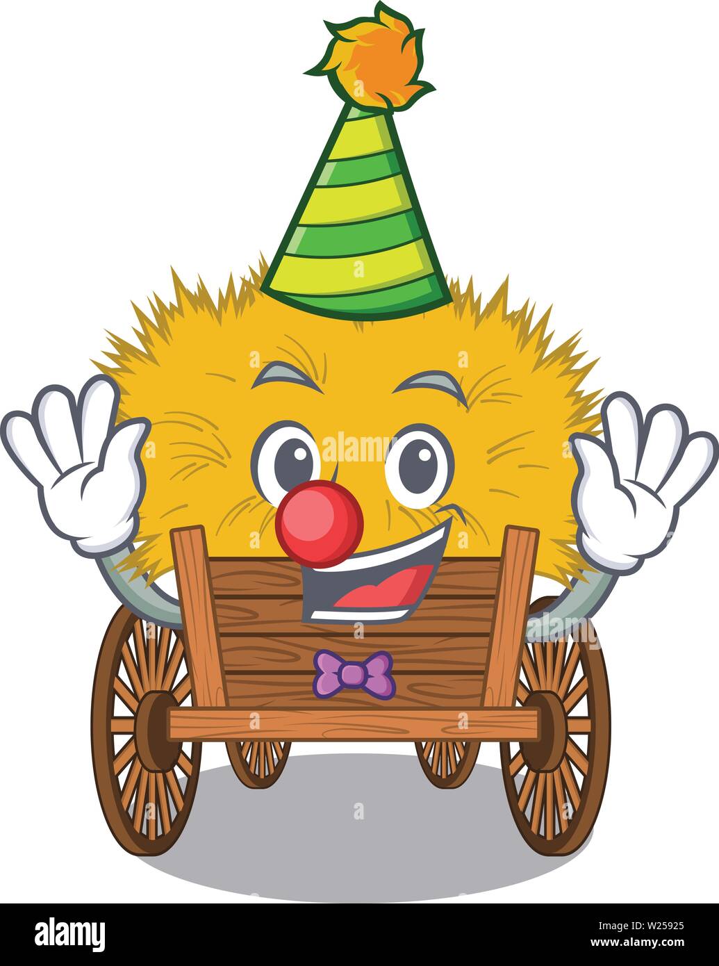 The clown cart Cut Out Stock Images & Pictures - Alamy