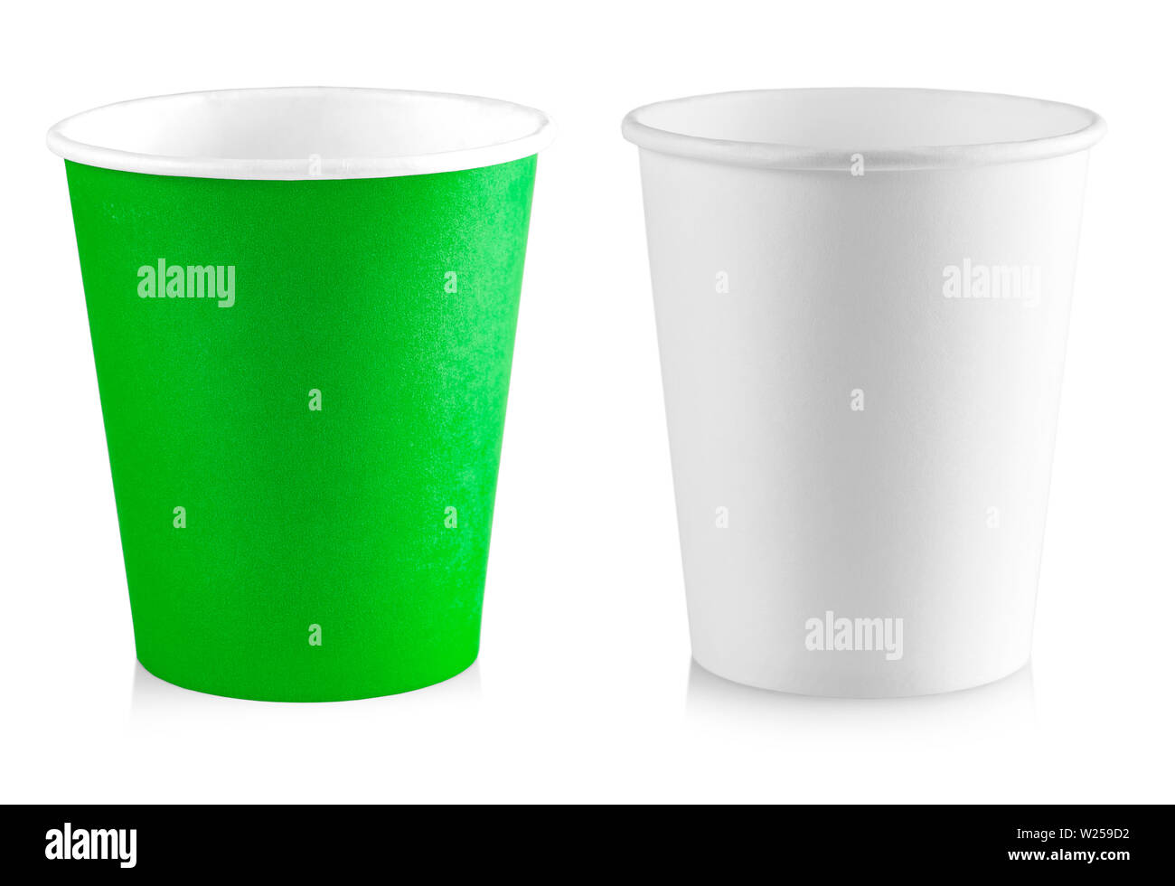 paper cup isolated on white background Stock Photo - Alamy