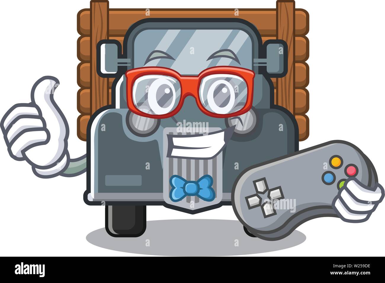 Funny car in shape Cut Out Stock Images & Pictures - Alamy