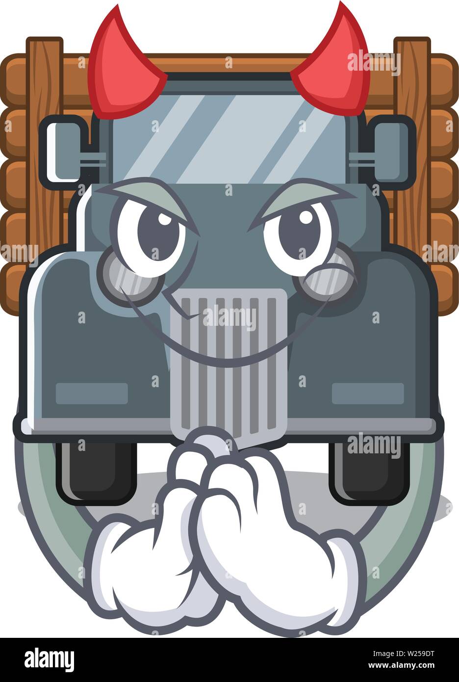 Funny monster truck Stock Vector Images - Alamy