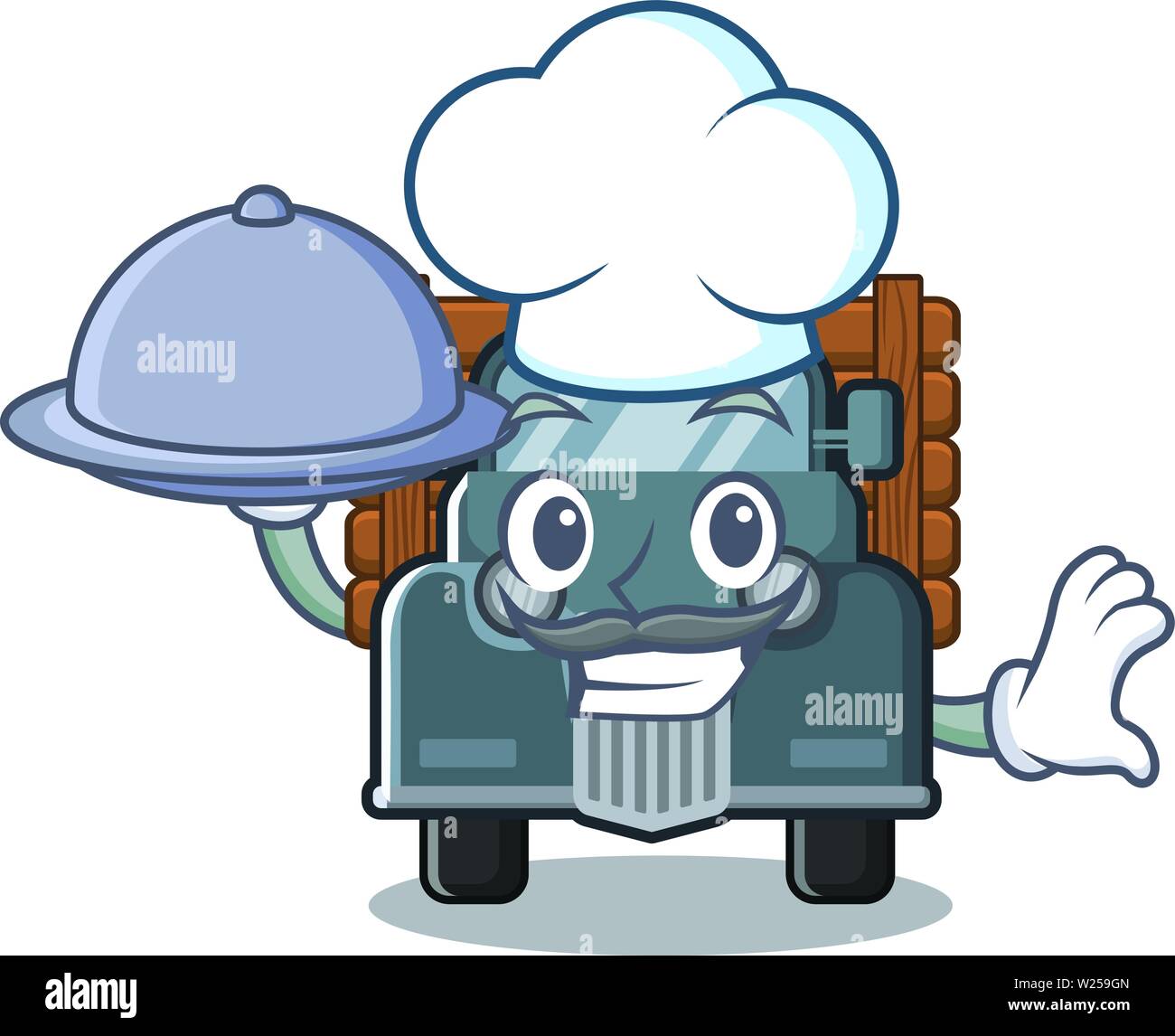 Old food transport drawing Stock Vector Images - Alamy