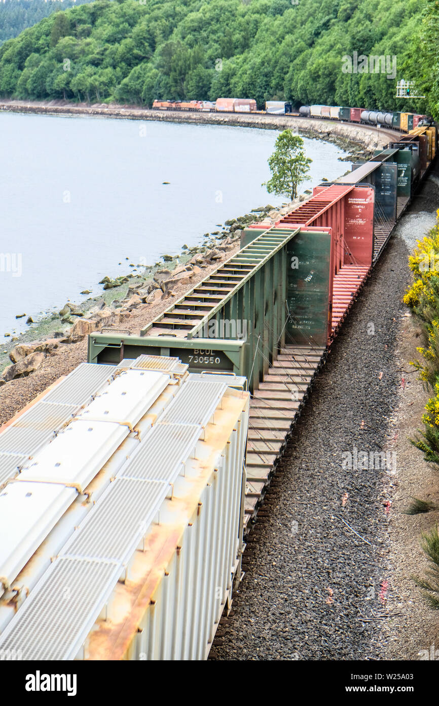Burlington northern railway hi-res stock photography and images - Alamy