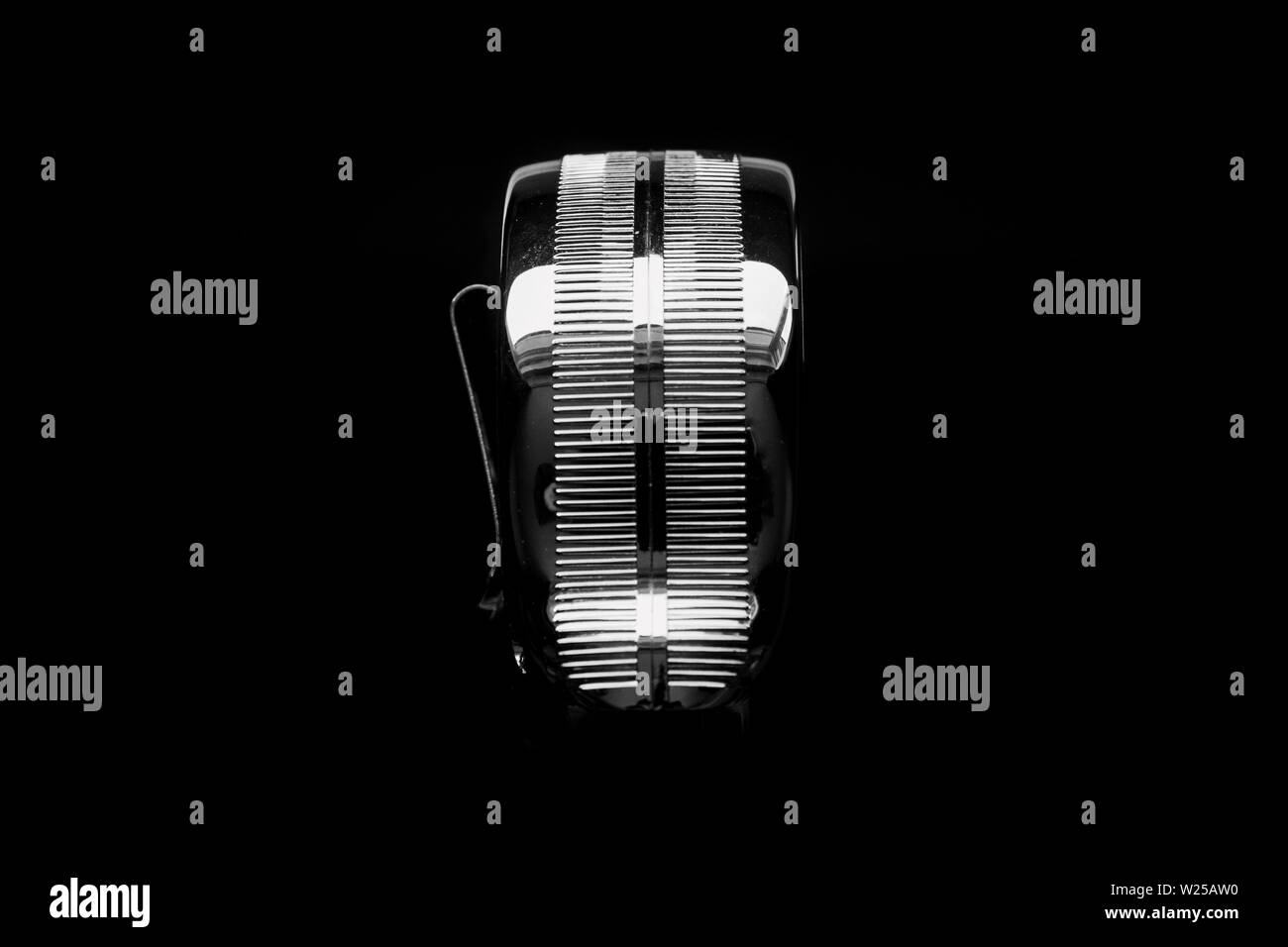 Close Up Image Of A Tape Measure Side On Stock Photo - Alamy