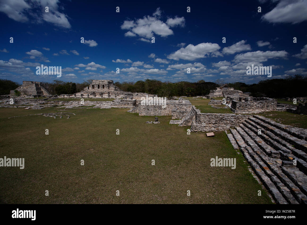 Mayan ruins in the Yucatan peninsula, Mexico Stock Photo - Alamy