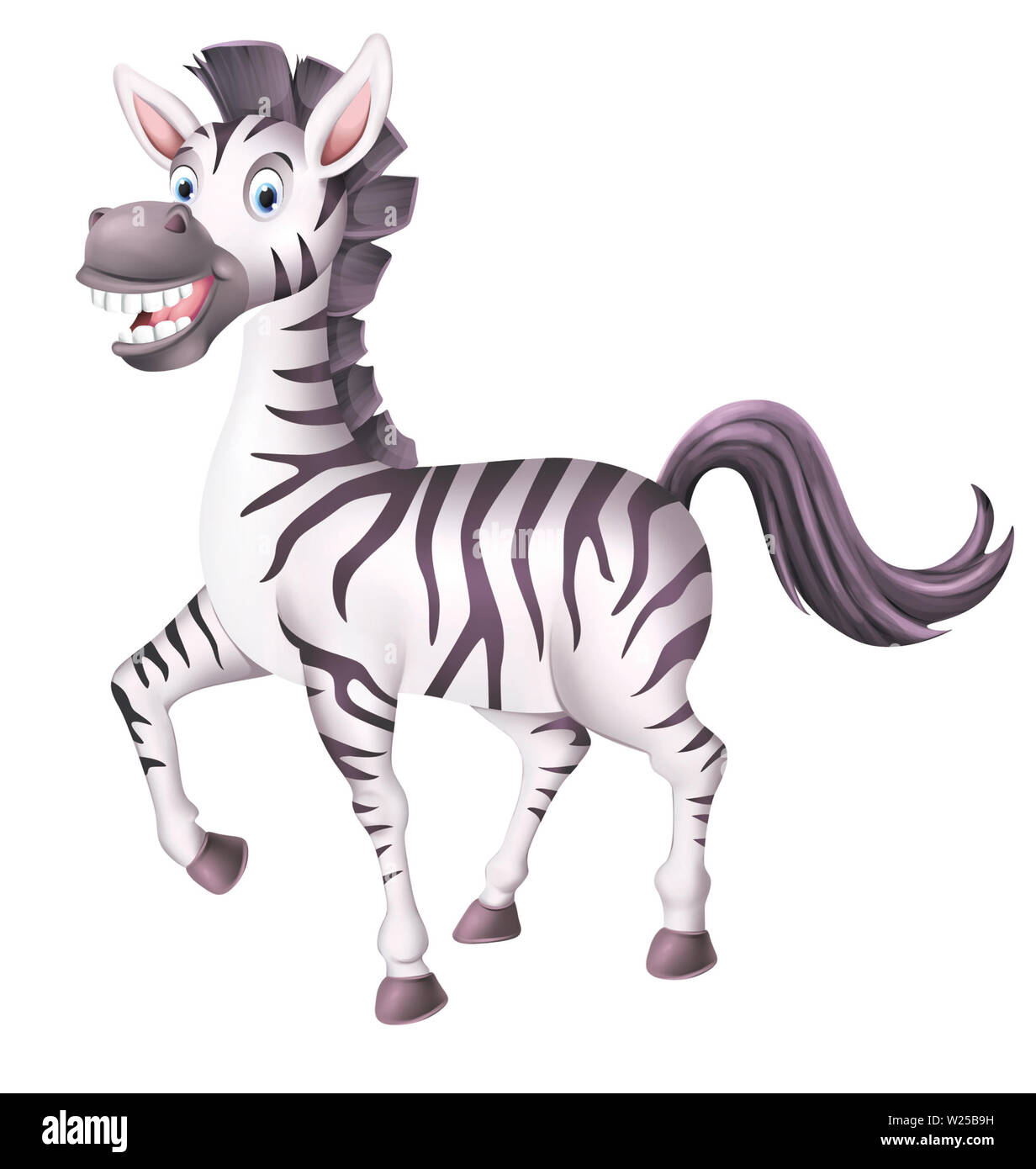Zebra cartoon hi-res stock photography and images - Alamy