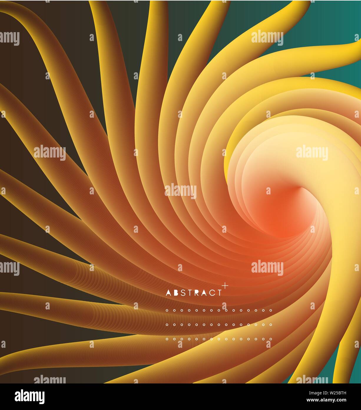 Vector art illustration. Dynamic effect. Cover design template. Can be ...