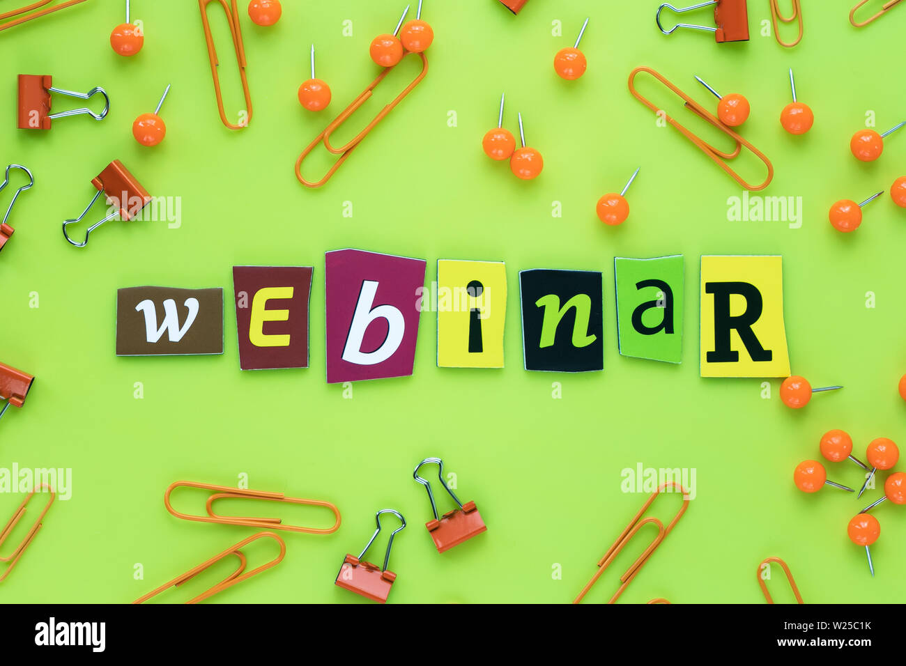 Webinar word hi-res stock photography and images - Alamy