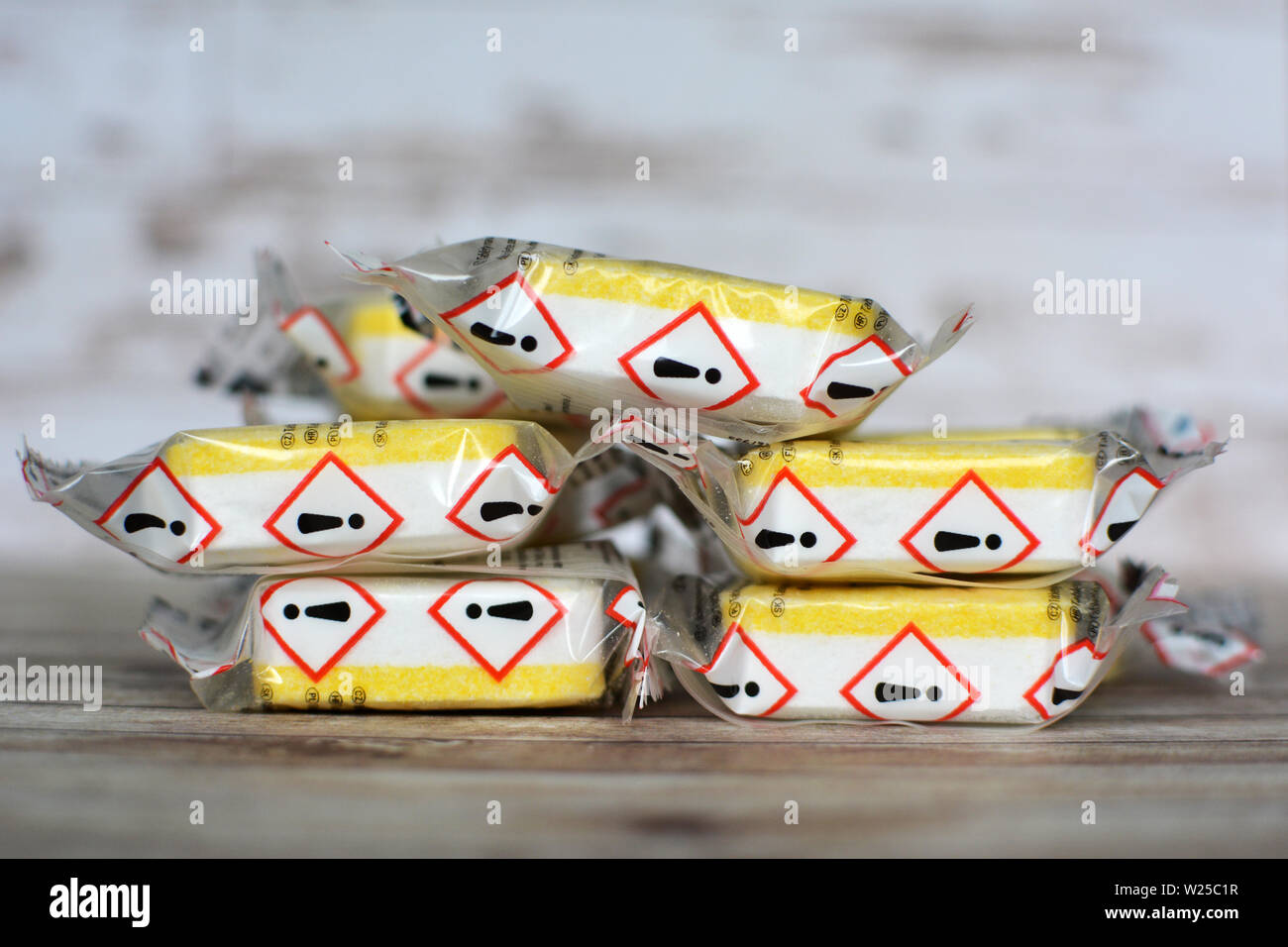 Cleaning product warning label hi-res stock photography and images - Alamy