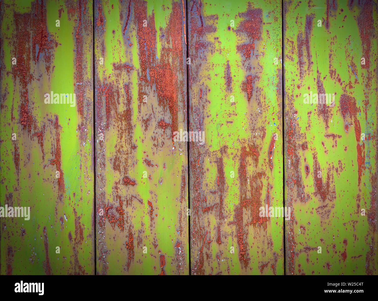 Green old painted metal texture Stock Photo - Alamy