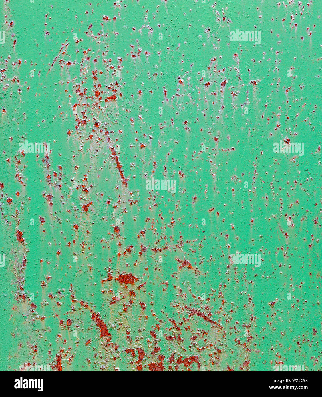 Green old painted metal texture Stock Photo - Alamy