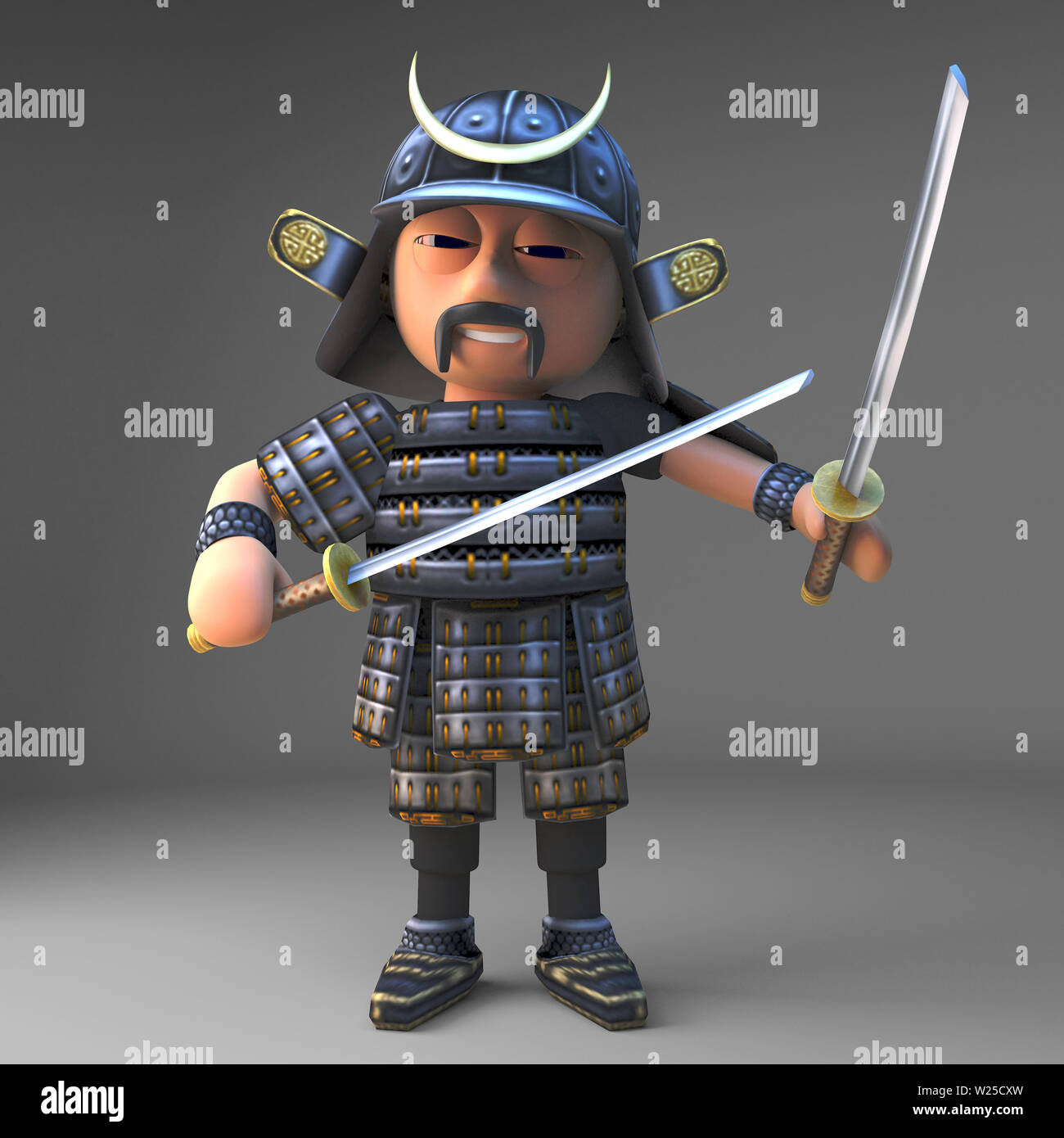 Samurai katana 3d artwork hi-res stock photography and images - Alamy
