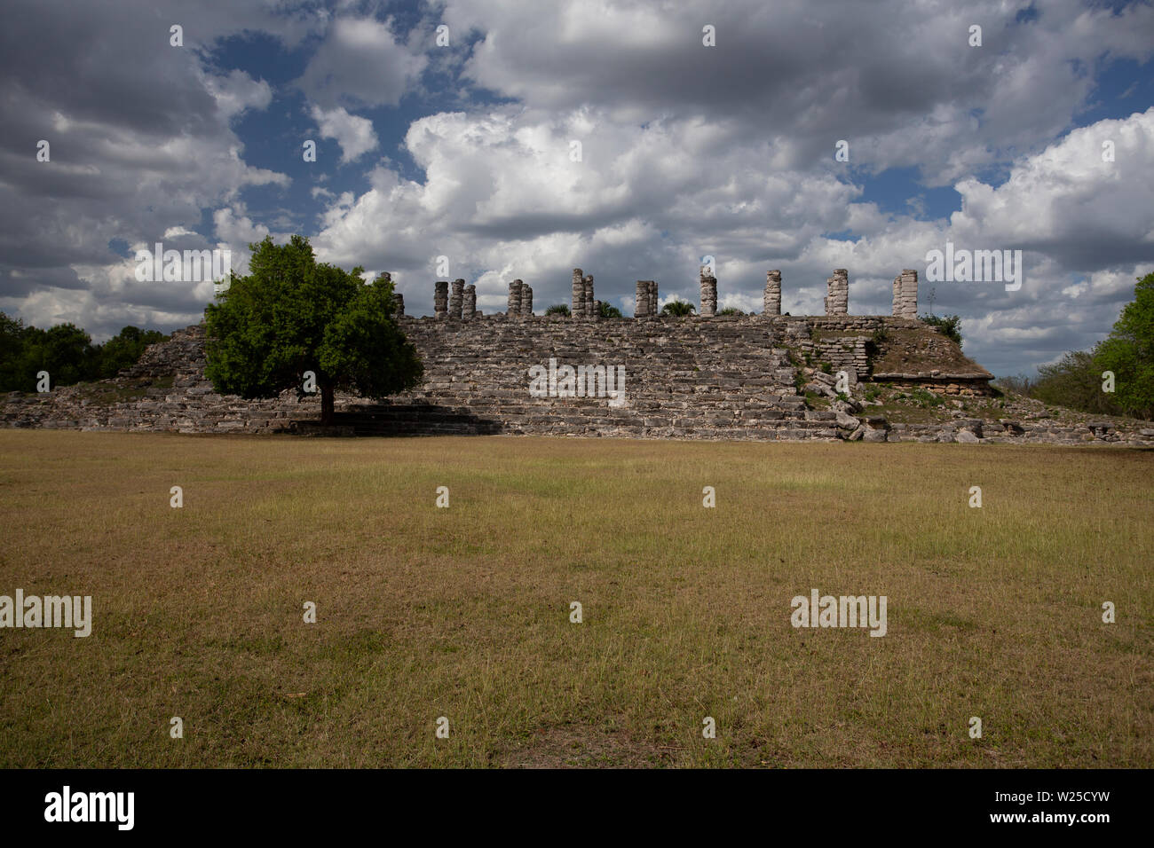 Mayan ruins in the Yucatan peninsula, Mexico Stock Photo - Alamy