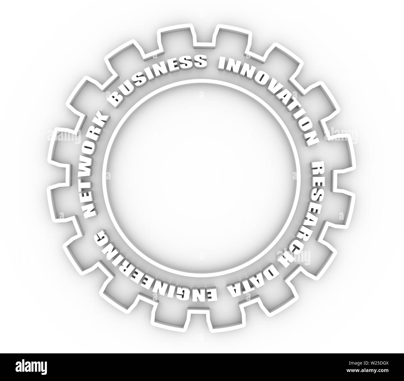 Text on the gear Stock Photo - Alamy