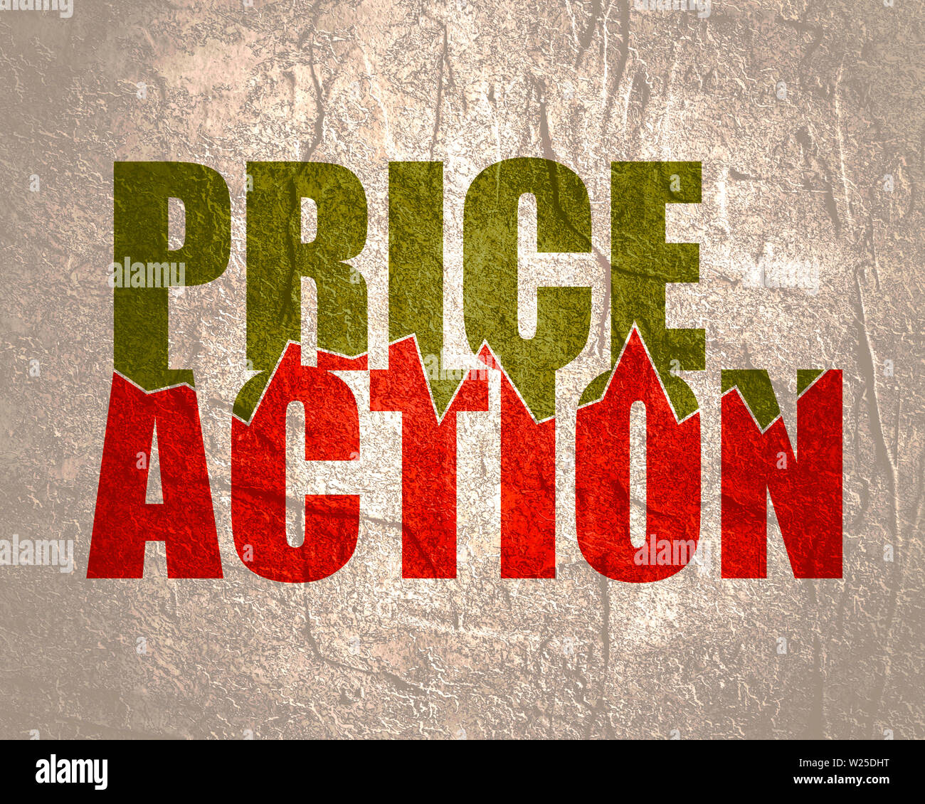 Price action text Stock Photo - Alamy
