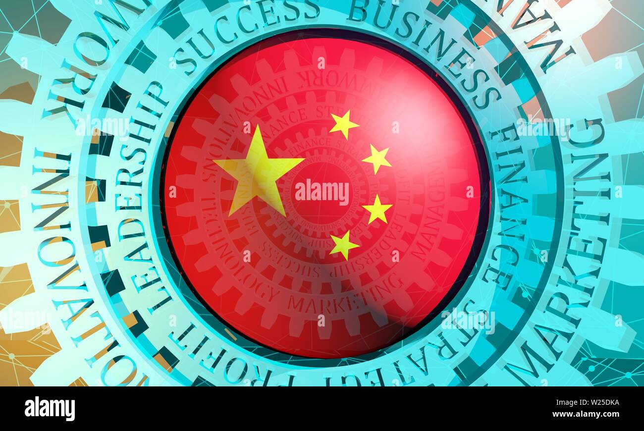 Text on the gears Stock Photo - Alamy