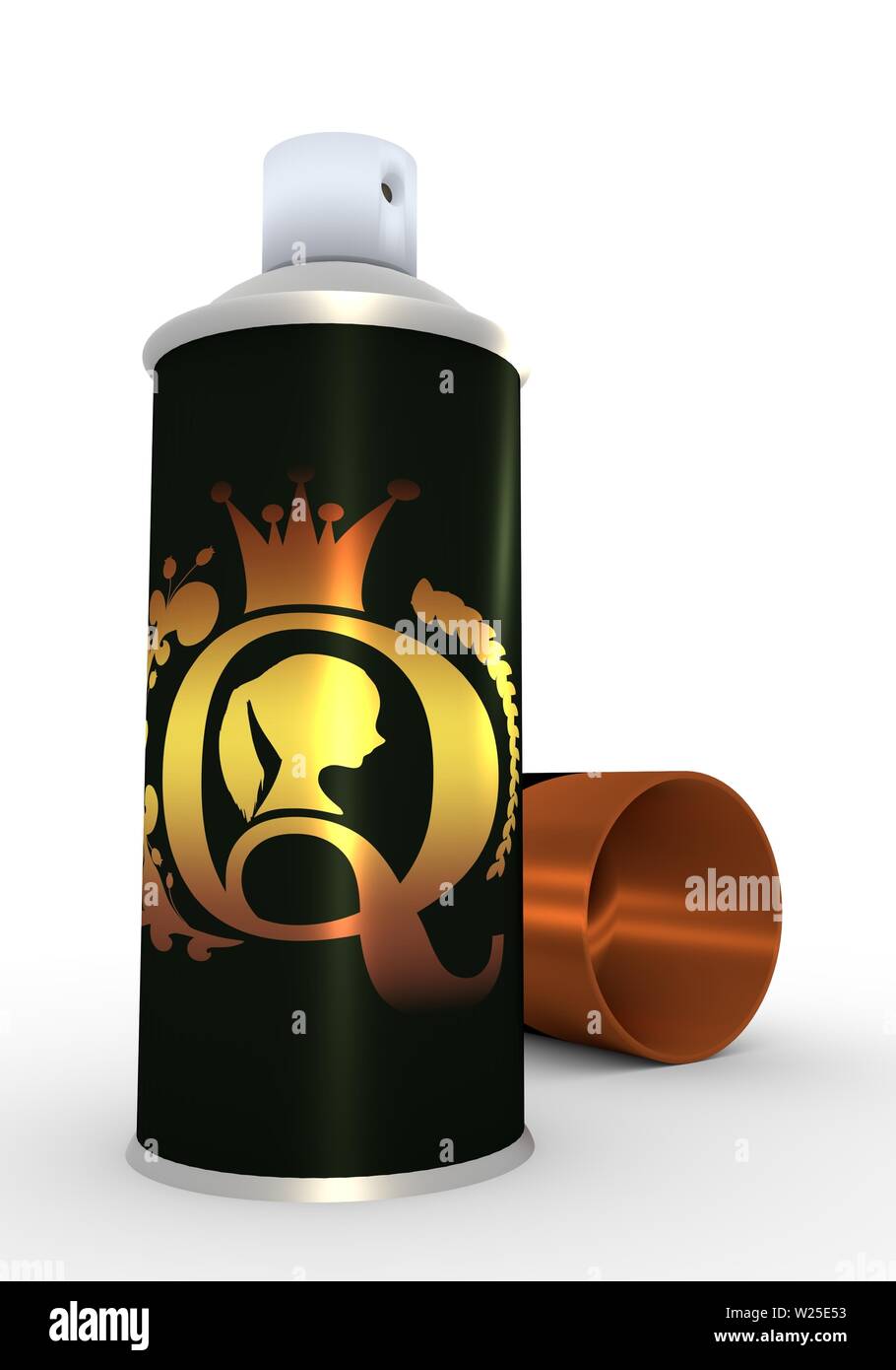 Spray aerosol can Stock Photo - Alamy