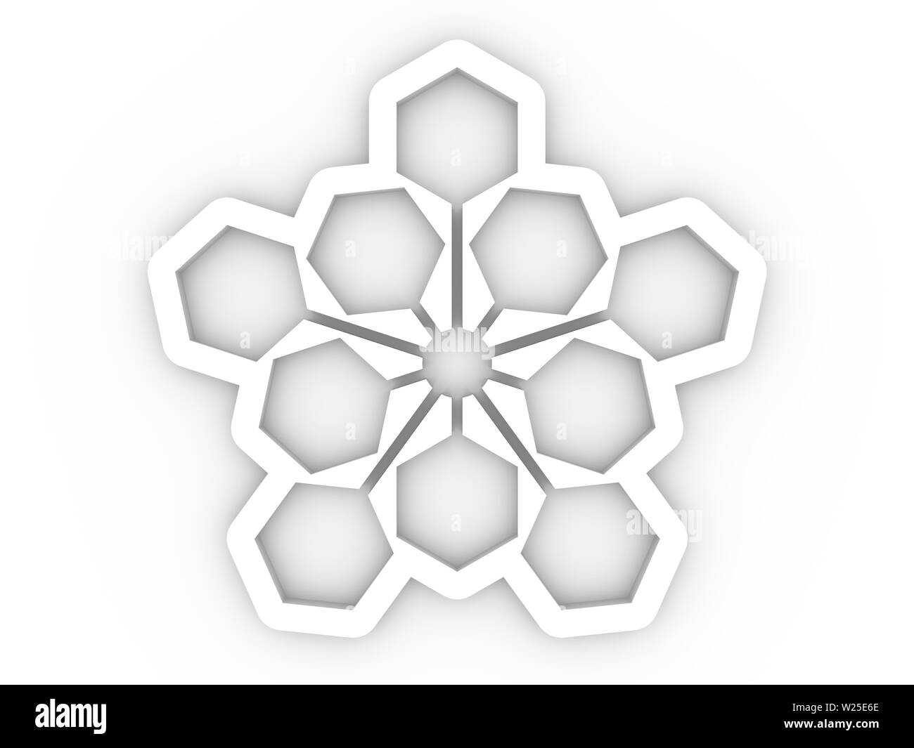 Hexagon media Black and White Stock Photos & Images - Alamy