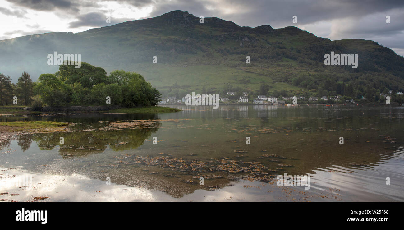 Lochgoilhead at the head of Loch Goil, Argyll and Bute, Scotland ...