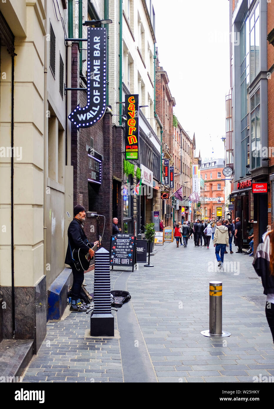 Liverpool Merseyside UK - The Famous Mathew Street home of the Cavern ...
