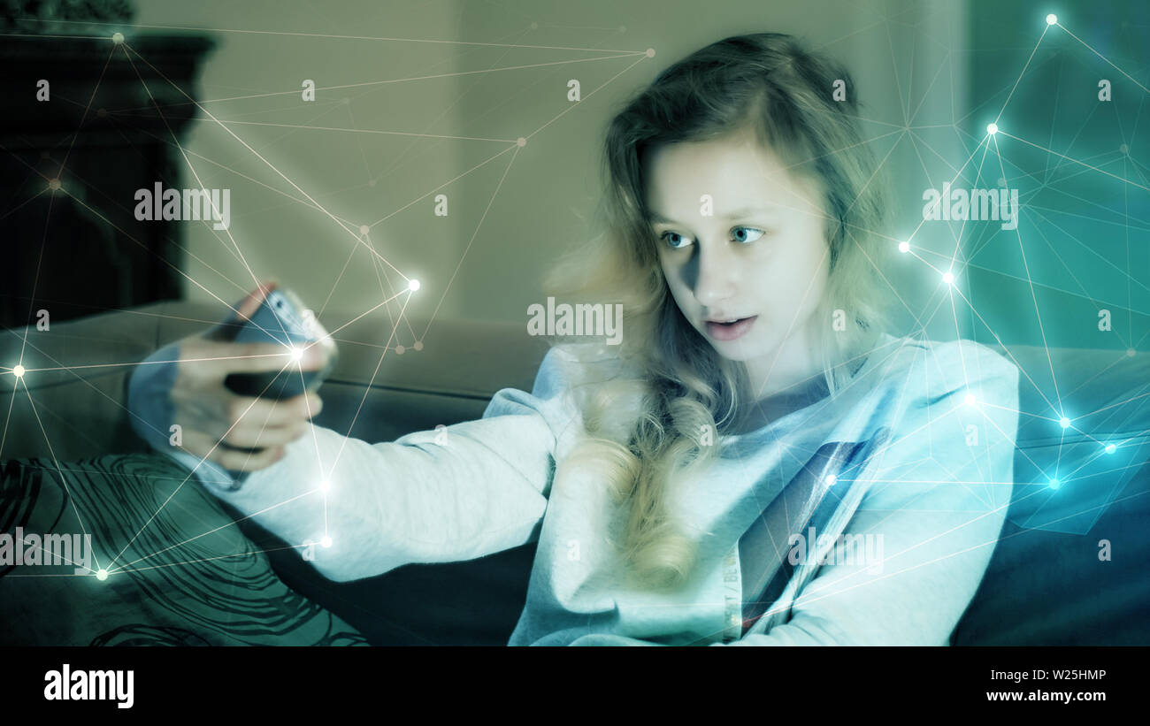 New digital technology identification system, people digital process ...