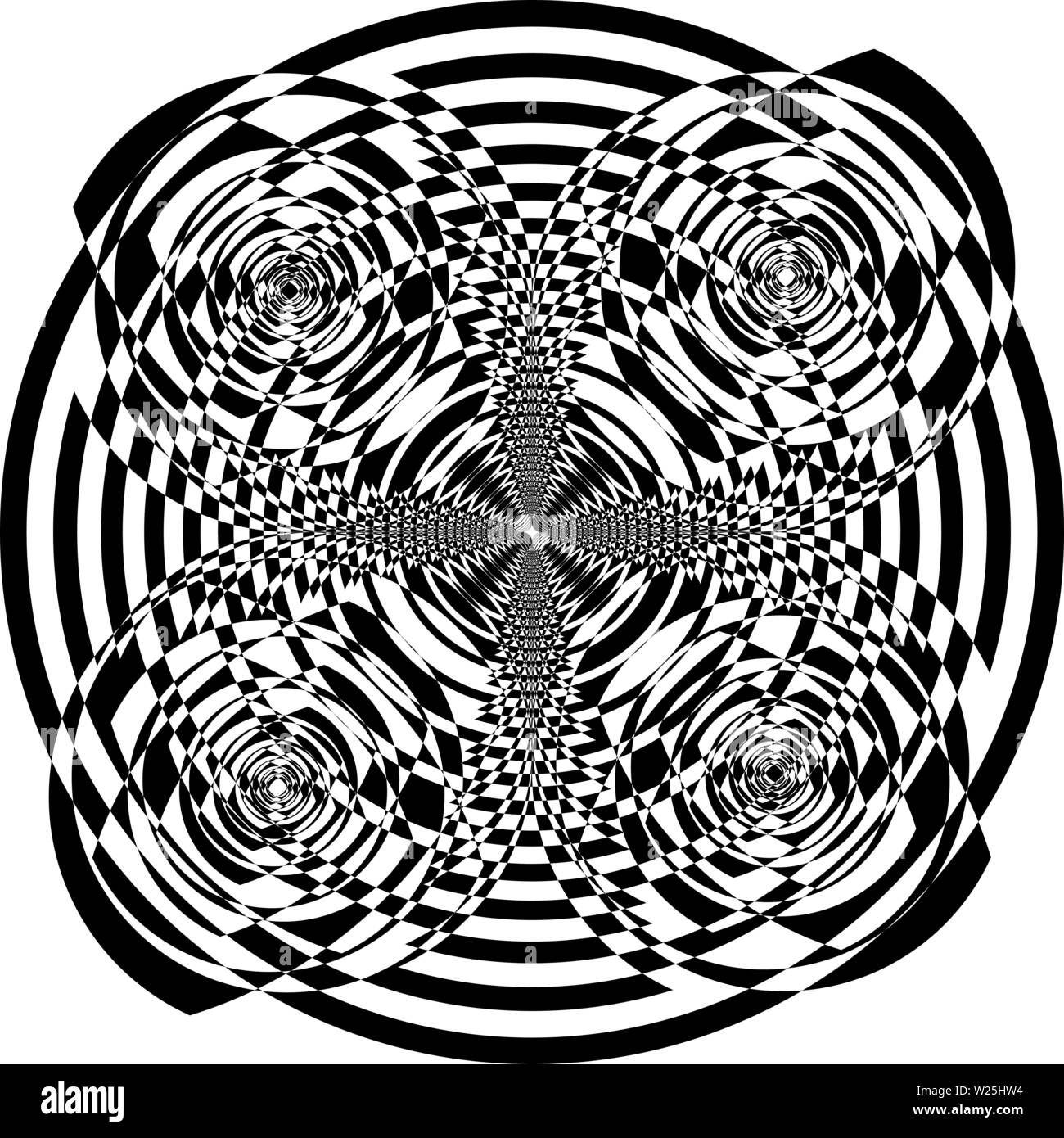 Rotating disk like with tridimensional portals inspired strukture ...