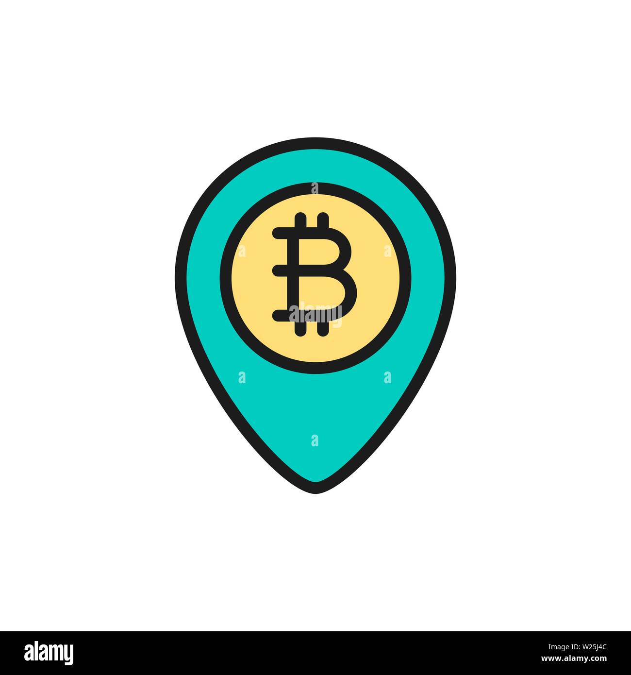 Bonus coin icon simple Stock Vector Images - Alamy