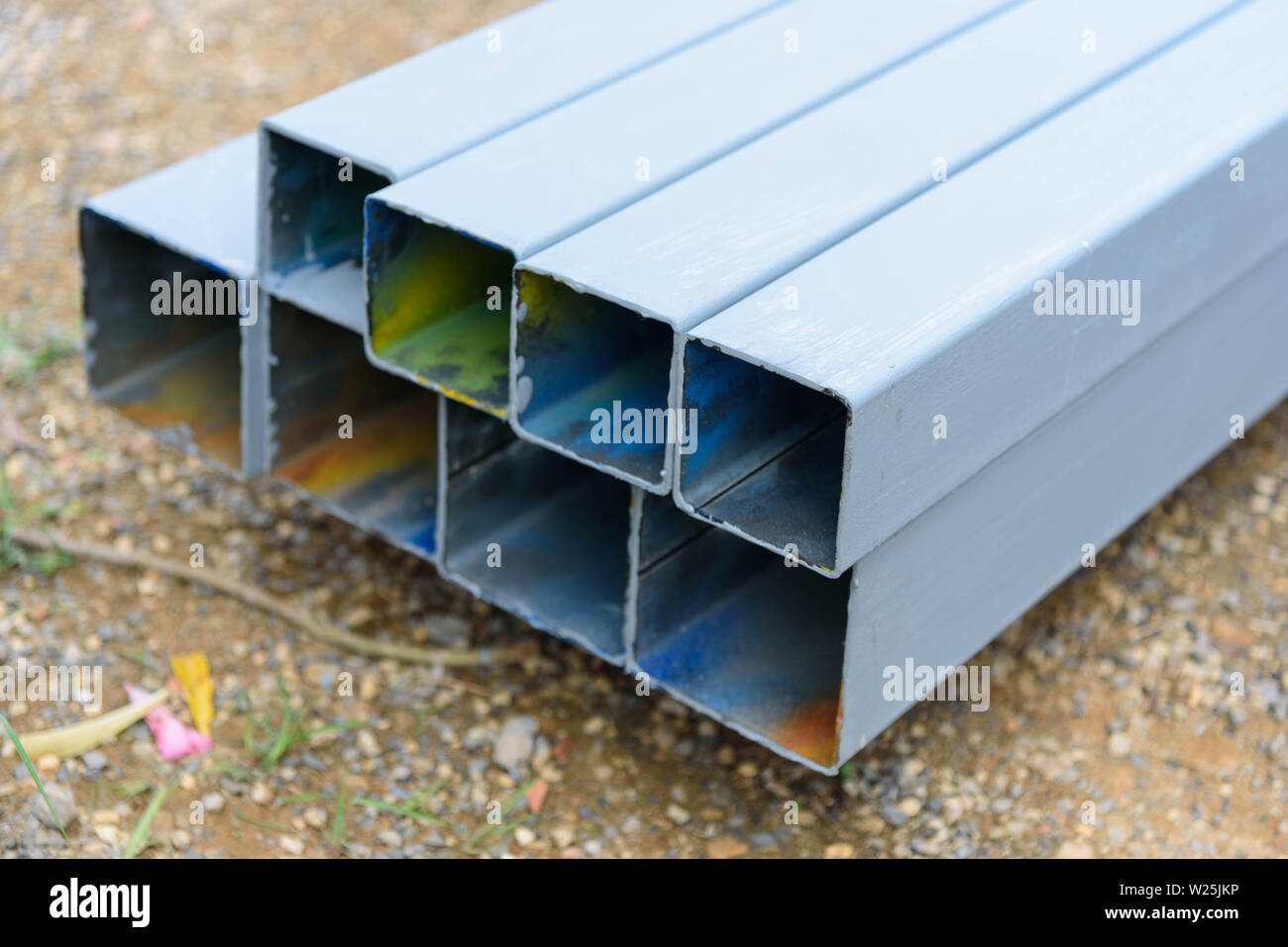 Square beam for building Stock Photo - Alamy