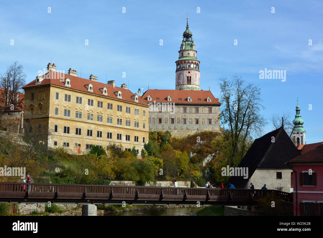 Český Krumlov Castle, Český Krumlov, Czech Republic, Europe Stock Photo - Alamy