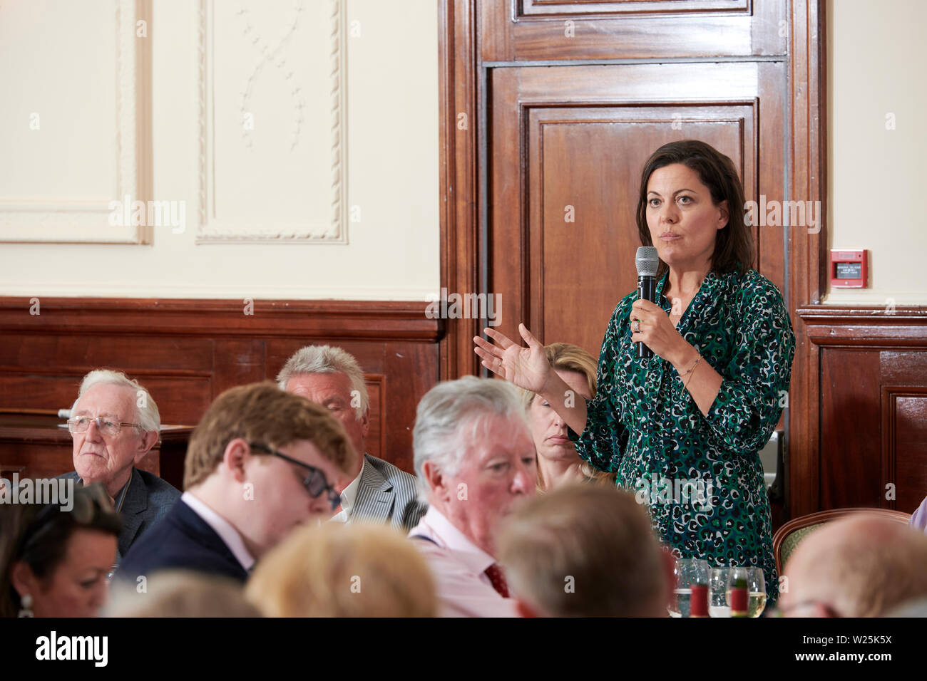 Anna Pasternak at The Oldie Literary Lunch; 02/07/19 Stock Photo - Alamy