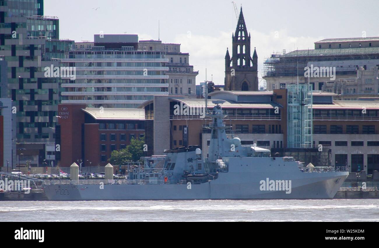HMS Medway arrives in Liverpool, She is another brand new Off Shore ...