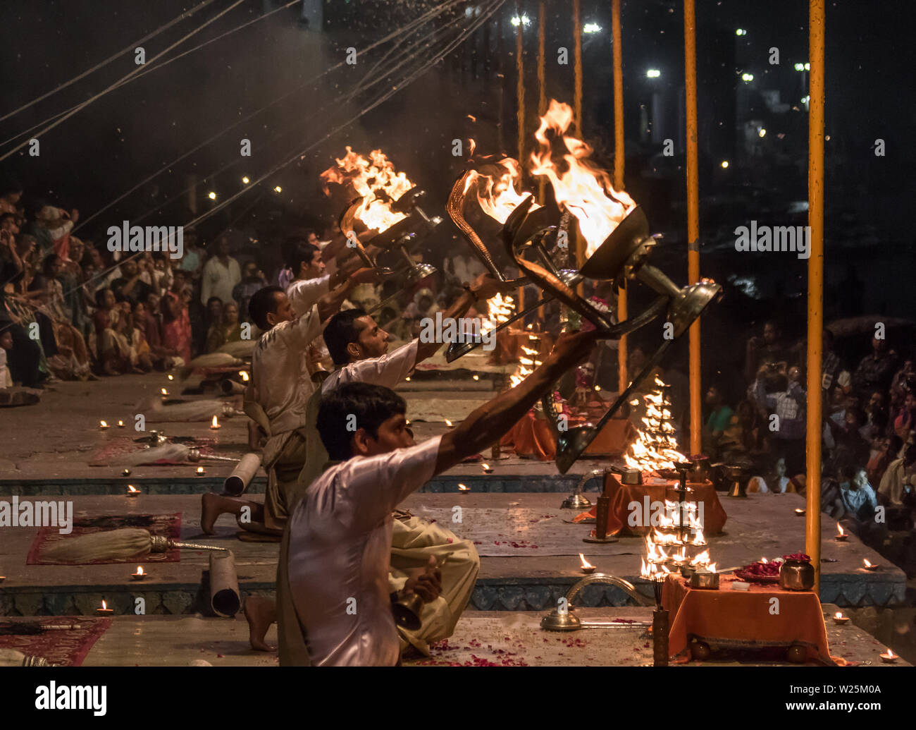 Varanasi, India - the holiest of the seven sacred cities in Hinduism ...