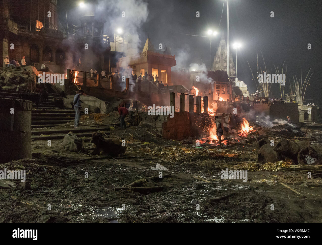 Varanasi, India - located on the banks of the river Ganga, Varanasi is ...