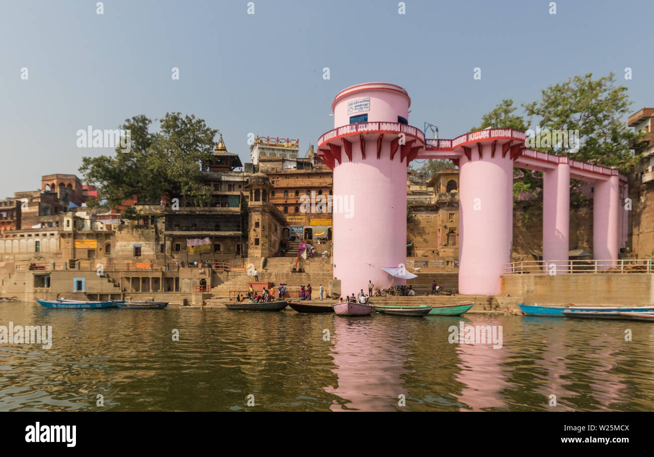 Varanasi, India - located on the banks of the river Ganga, Varanasi is ...