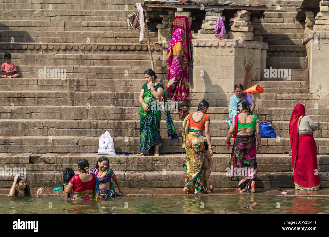 Varanasi, India - the holiest of the seven sacred cities in Hinduism ...