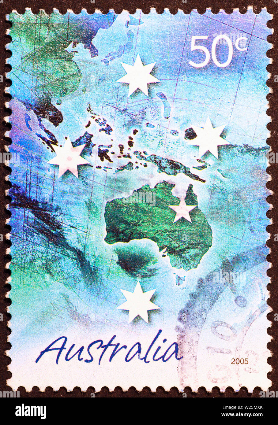 Australia postage stamp hi-res stock photography and images - Alamy