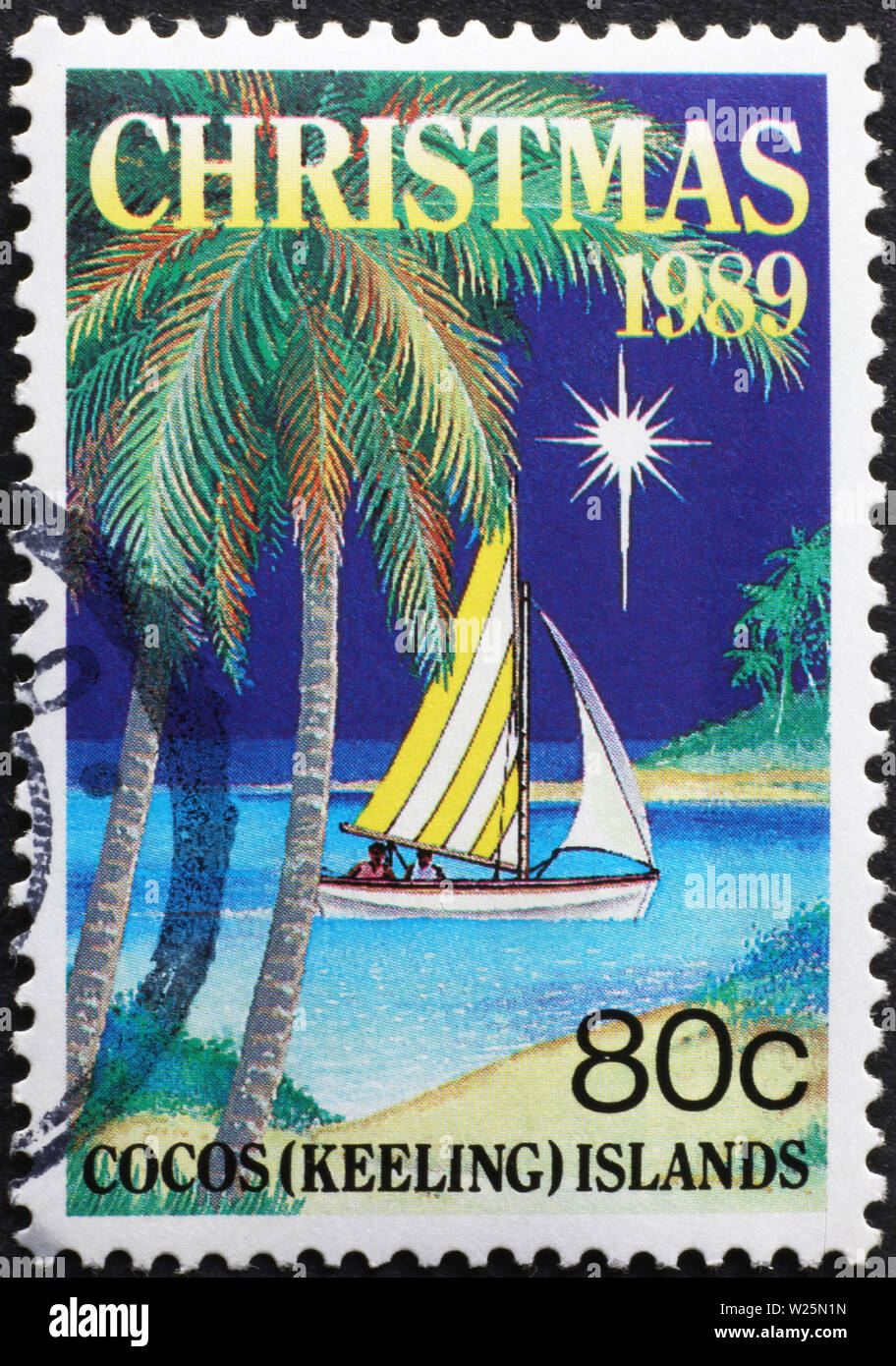 Australia christmas island stamp hi-res stock photography and images ...