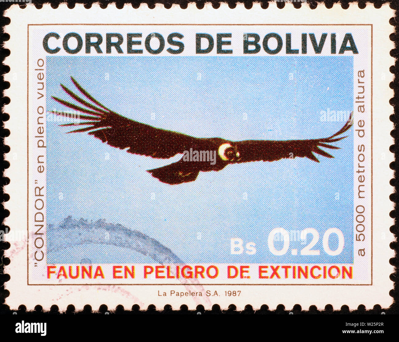 Postage stamp bolivia hi-res stock photography and images - Alamy