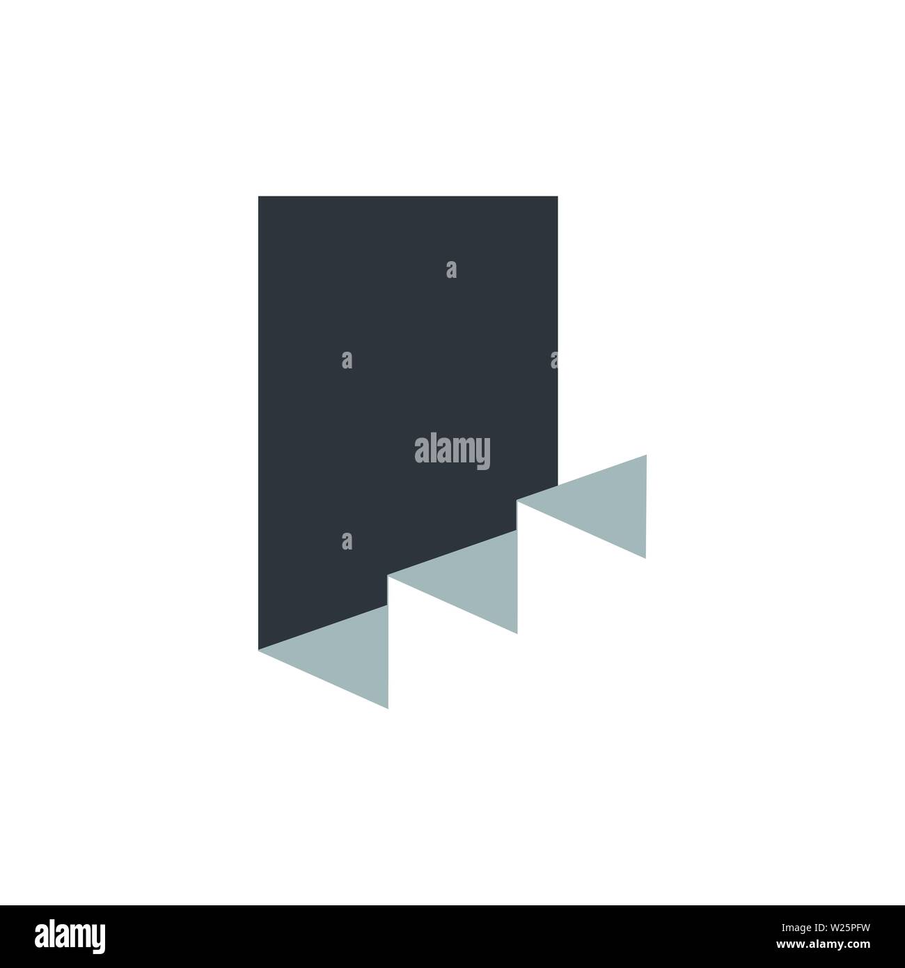 simple geometric clear vector for business symbol logo vector Stock ...