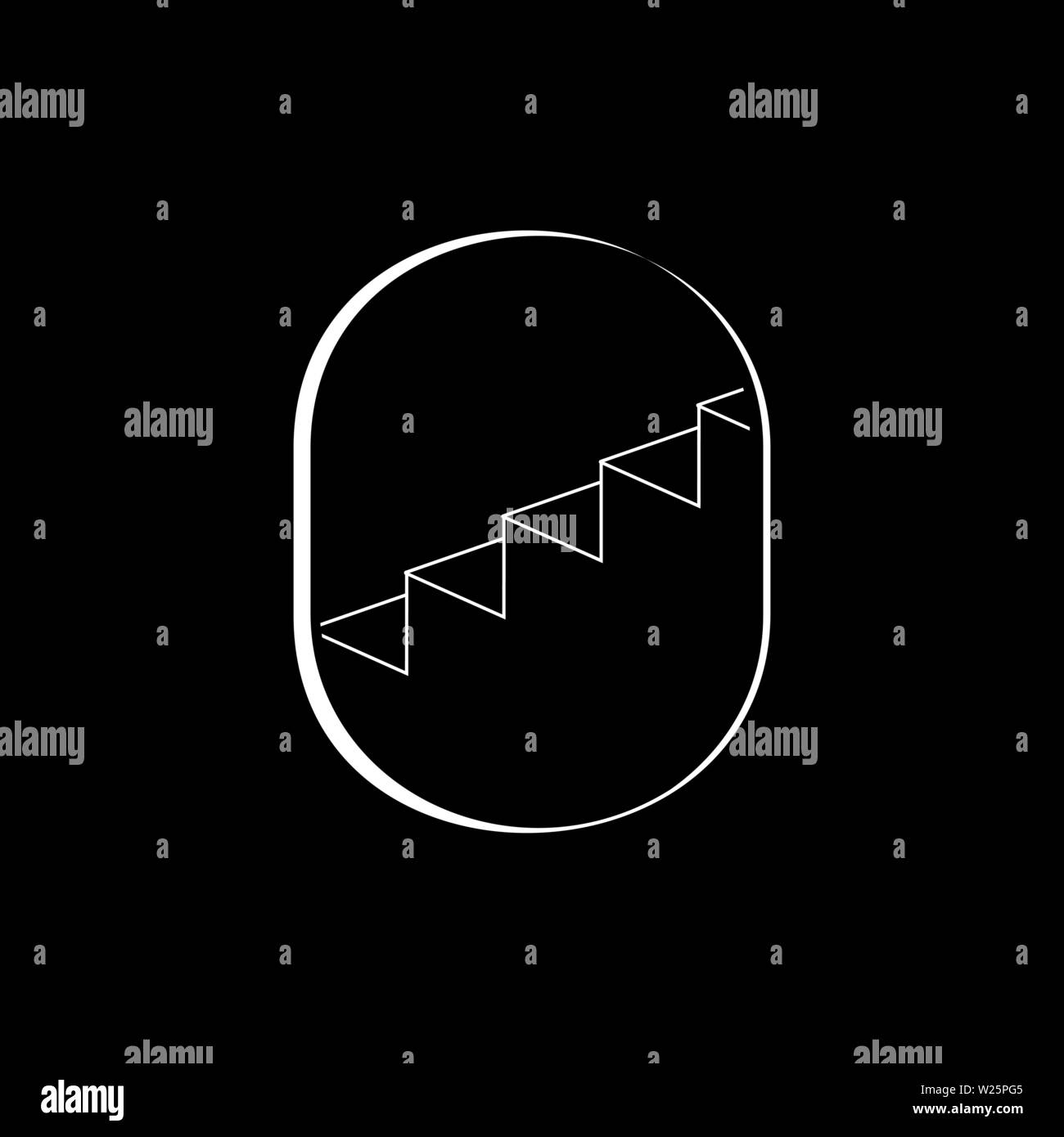 simple geometric clear vector for business symbol logo vector Stock ...