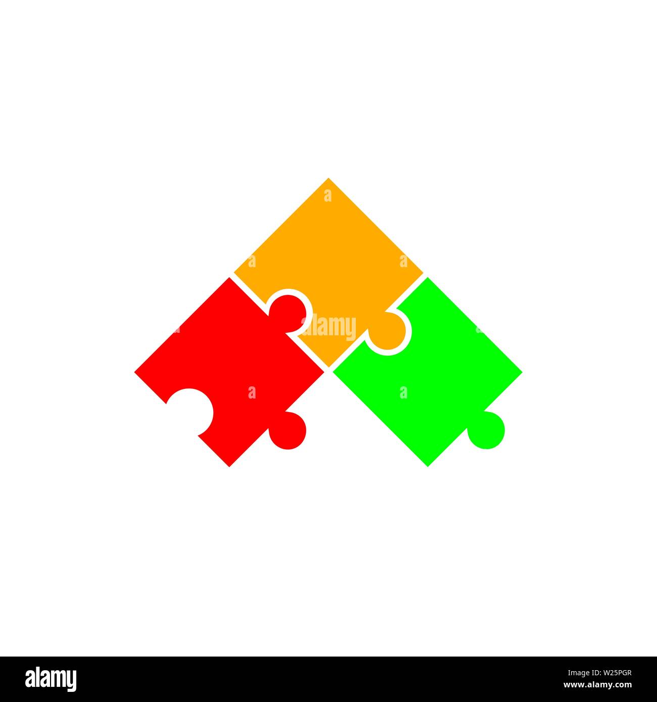 simple geometric clear vector for business symbol logo vector Stock ...