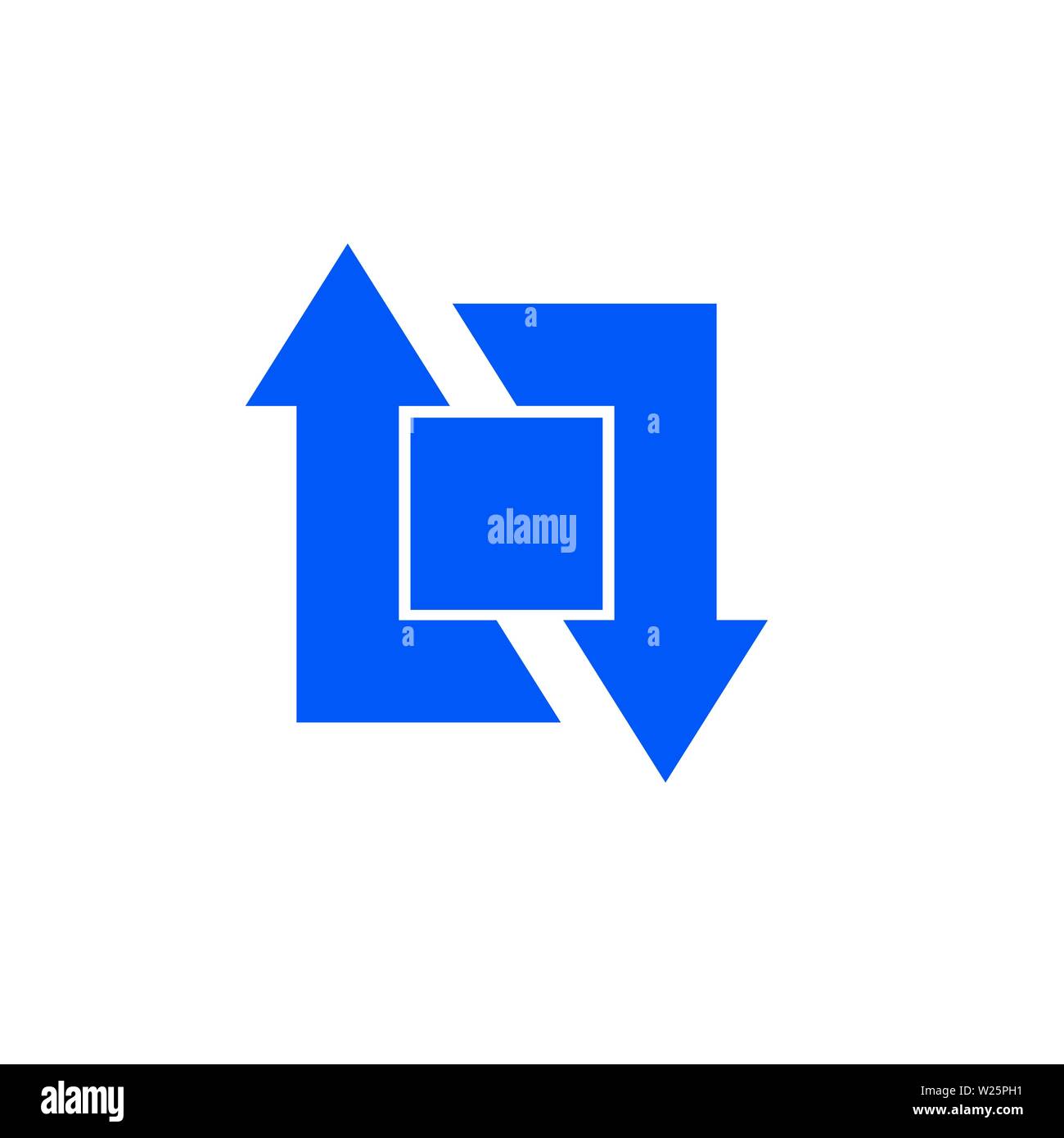 simple geometric clear vector for business symbol logo vector Stock ...