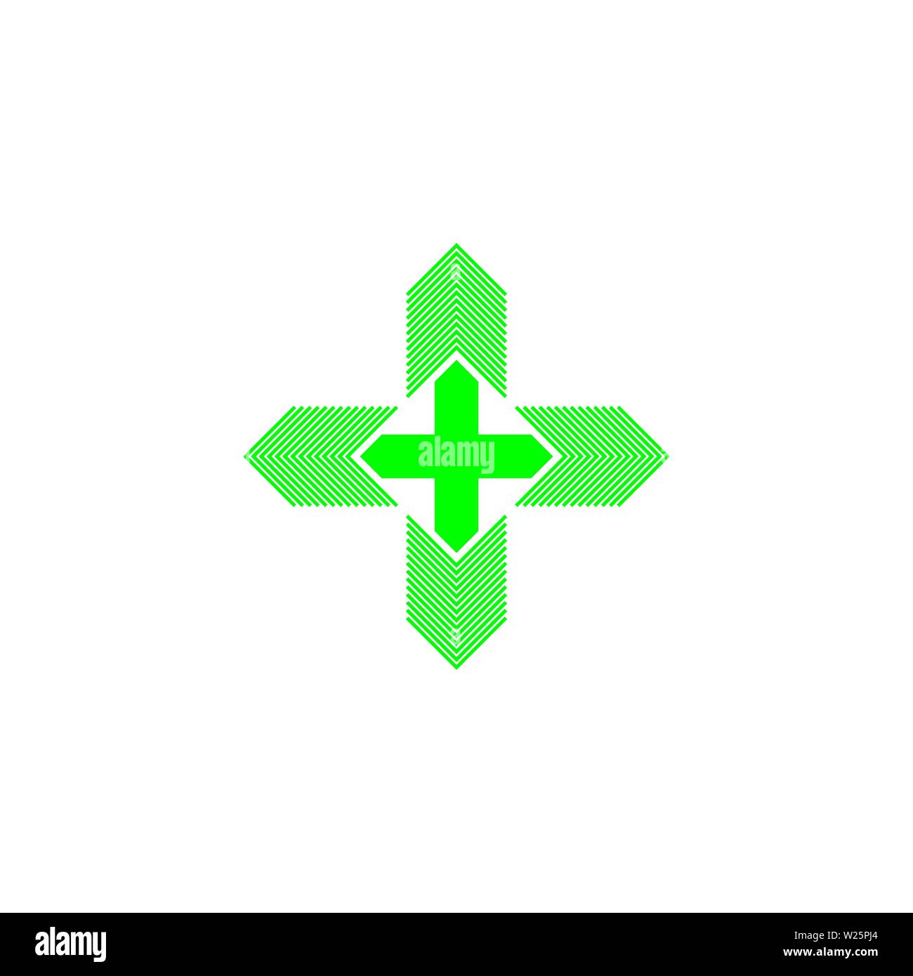 simple geometric clear vector for business symbol logo vector Stock ...