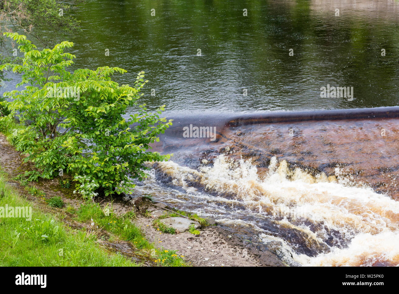 The River Ericht in Blairgowrie, Perthshire, Scotland, UK Stock Photo ...