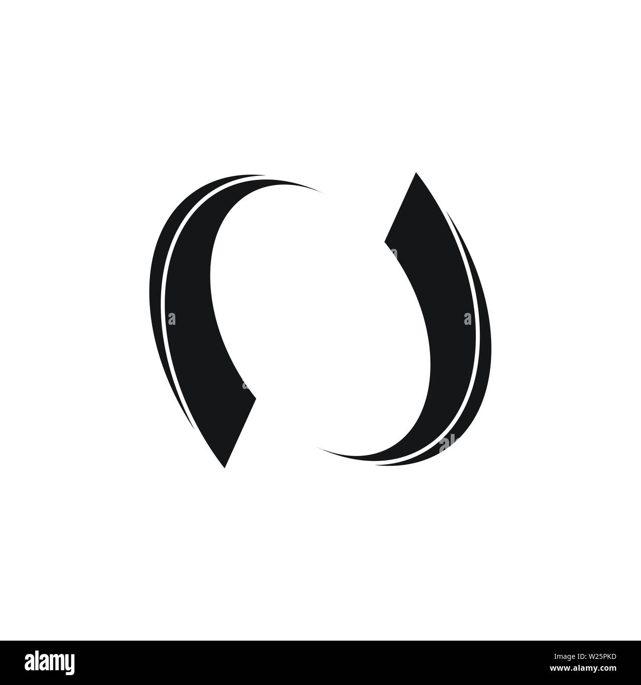 simple geometric clear vector for business symbol logo vector Stock ...